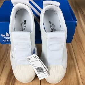 adidas | Shoes | Nwt Adidas Originals Superstars Slip On Clamshell ...